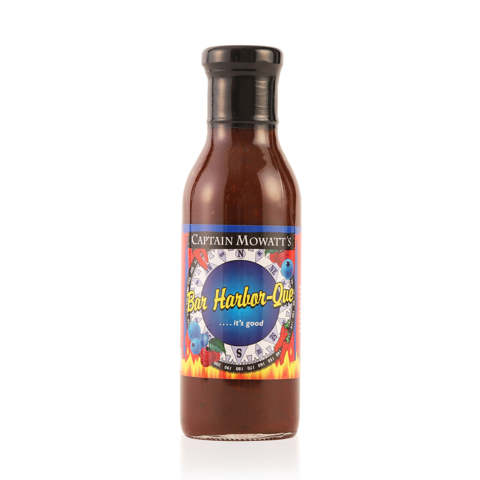 Bar Harbor-Que - Maine blueberry and raspberry barbecue sauce.
